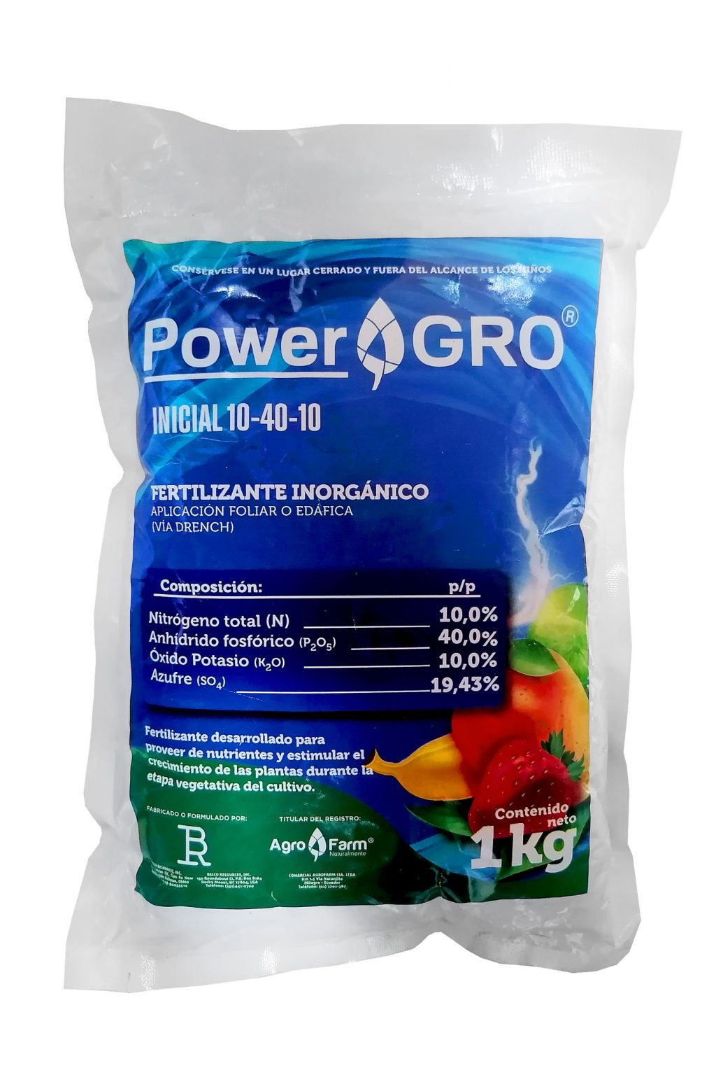 Power Gro Inicial 10-40-10 – Agro Farm